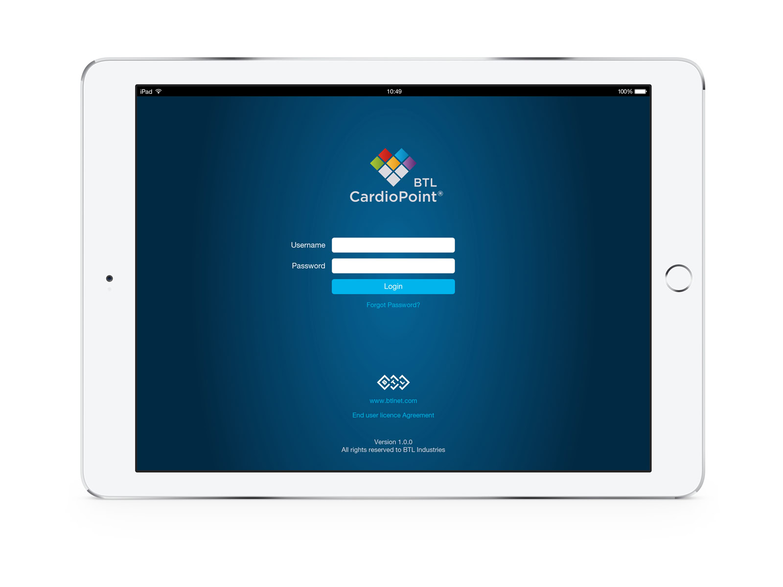 Cardio­Point – iPad – GUI | Divan Design